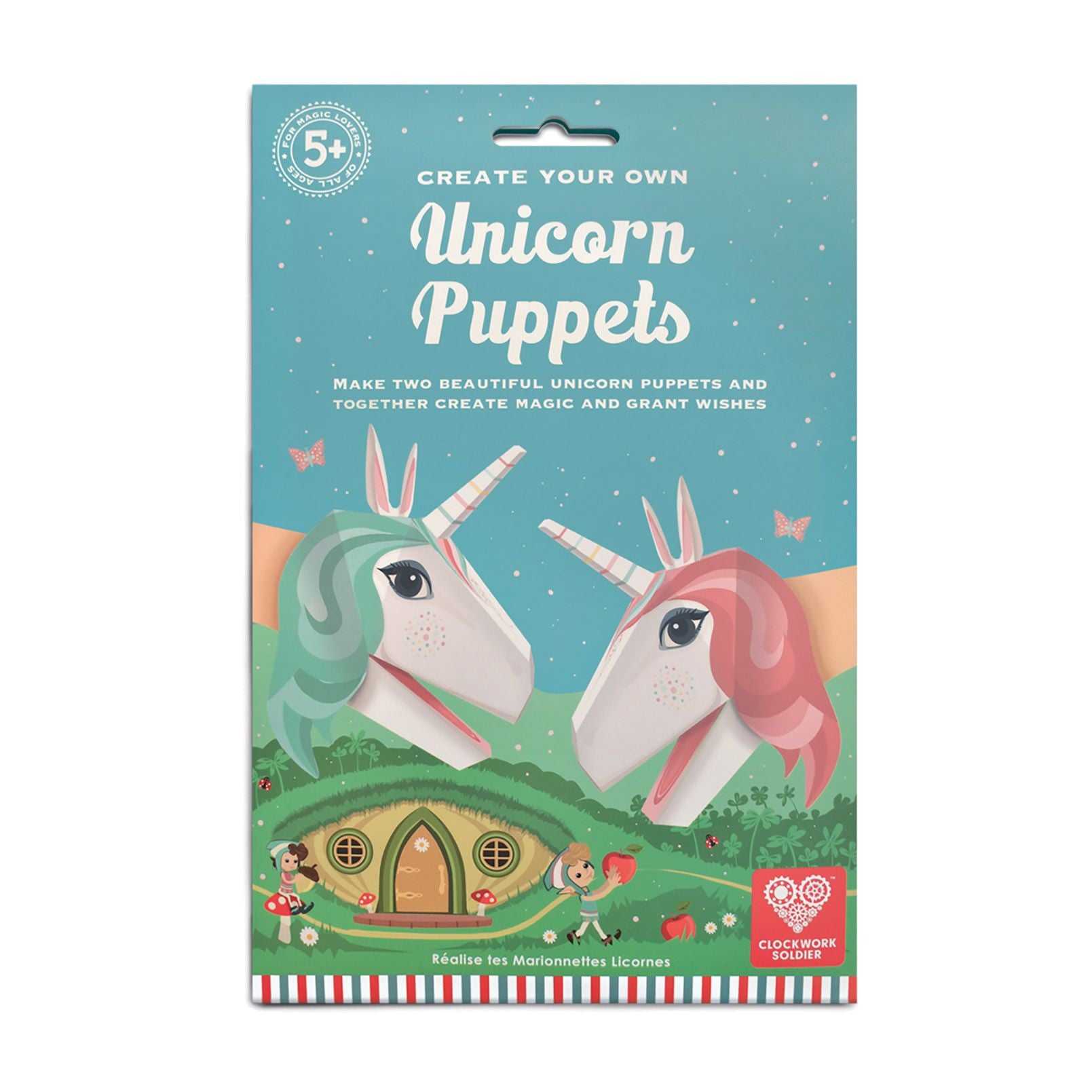 Clockwork Soldier - Unicorn Puppets - DIY Craft for Kids – ShoMo by ...